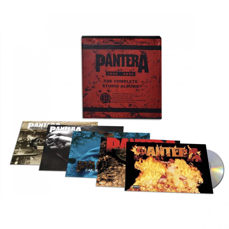 Pantera - Cd The Complete Studio Albums 1990-2000 - 5Cds