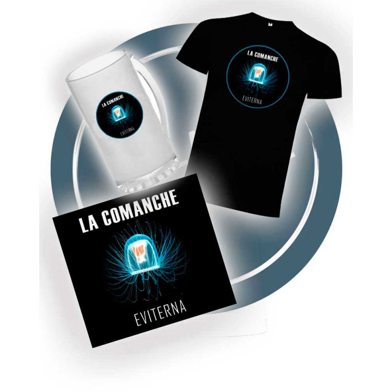 La Comanche - CD+Camiseta+Jarra Eviterna