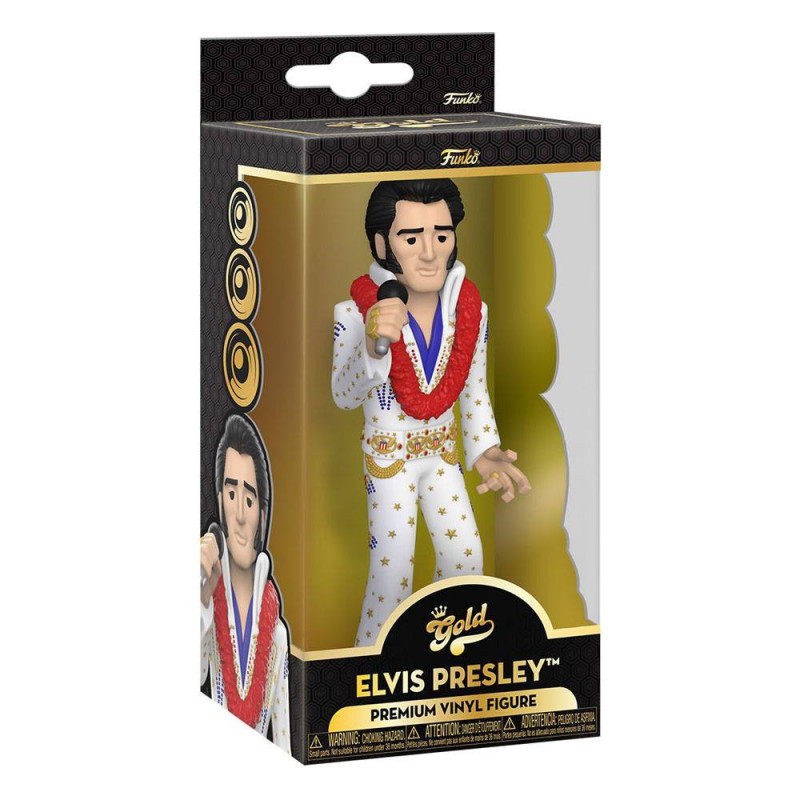 Elvis Presley - Elvis Vinyl Gold Figura 13 cm