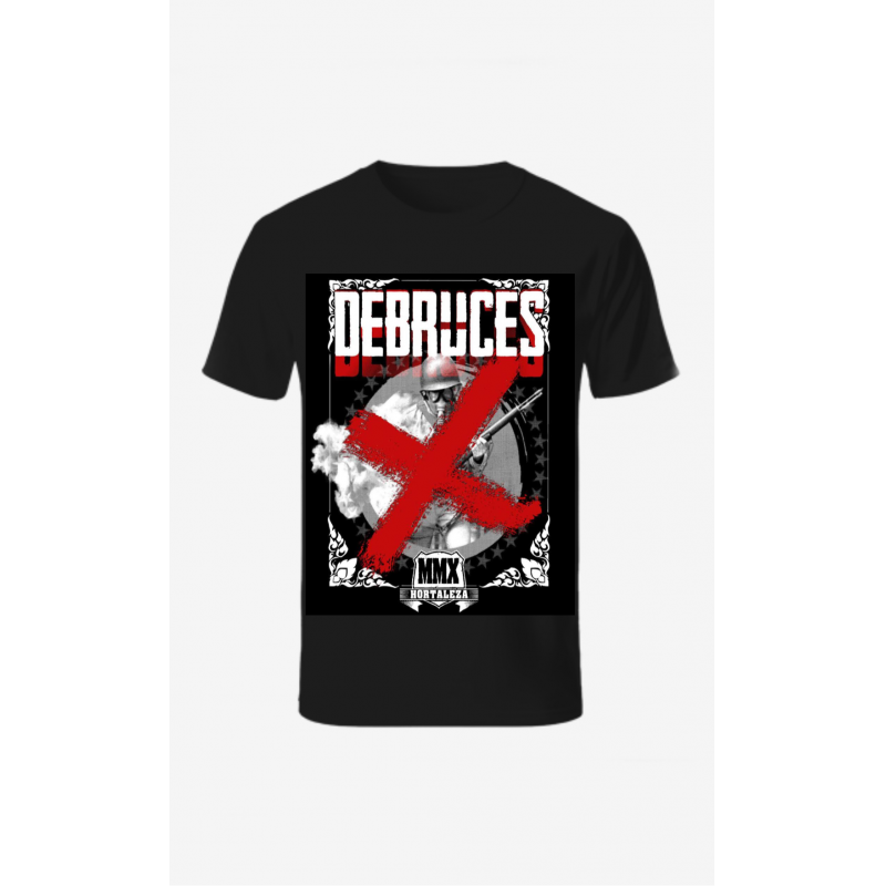 Debruces - Camiseta Negra Soldado Chica